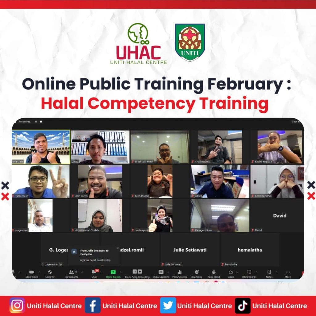 Halal Competency Training (Public) – Online, February 2024 - Uniti ...