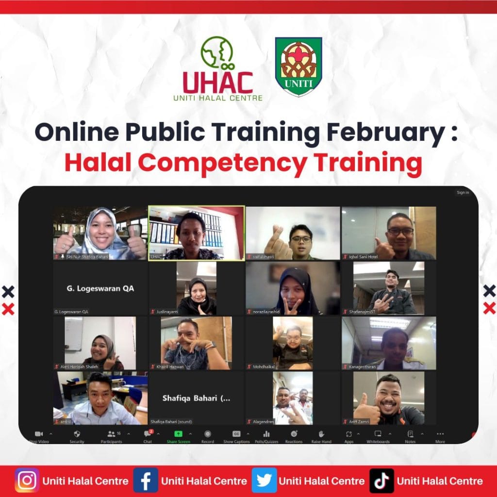 Halal Competency Training (Public) – Online, February 2024 - Uniti ...