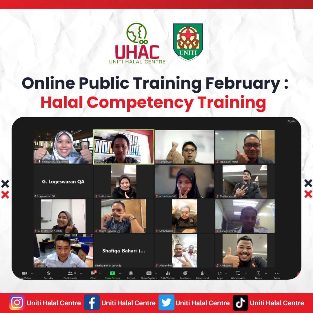 Halal Competency Training (Public) – Online, February 2024 - Uniti ...