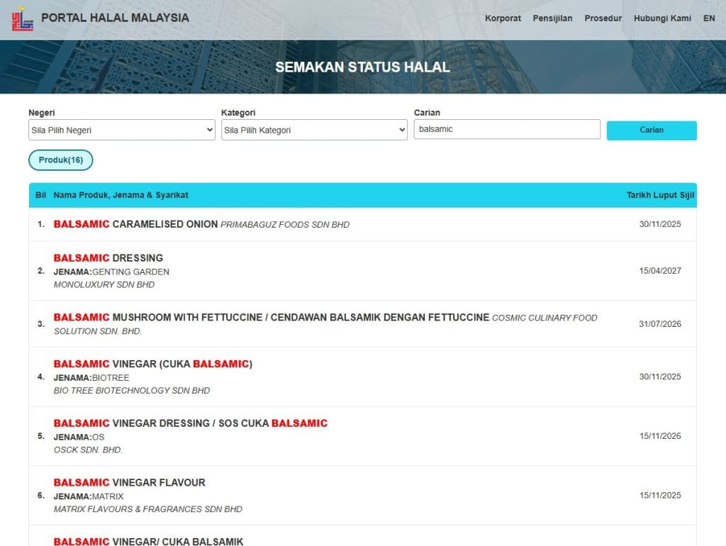 Cuka Balsamic & Isu Halal: Apa Yang Perlu Kita Fahami Sebagai Pengguna Muslim? - Uniti Halal ...