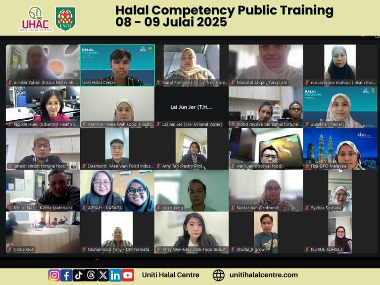 Halal Competency Training - Uniti Halal Centre (UHAC)