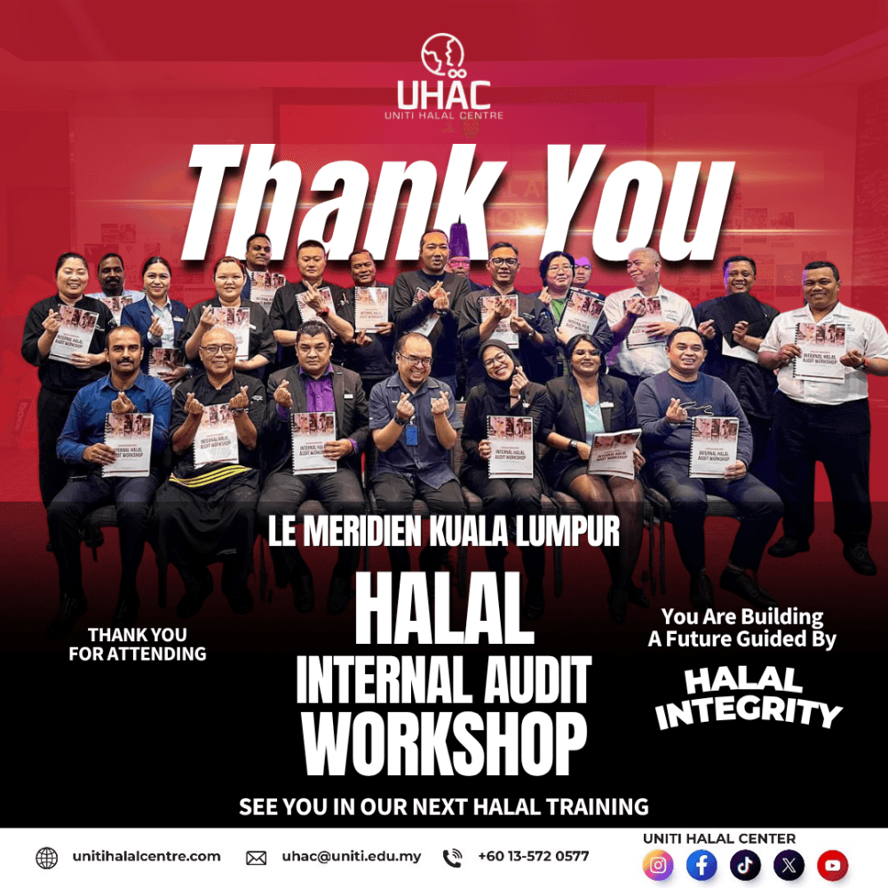 Internal Halal Audit Workshop At Le Méridien Kuala Lumpur - Uniti Halal ...